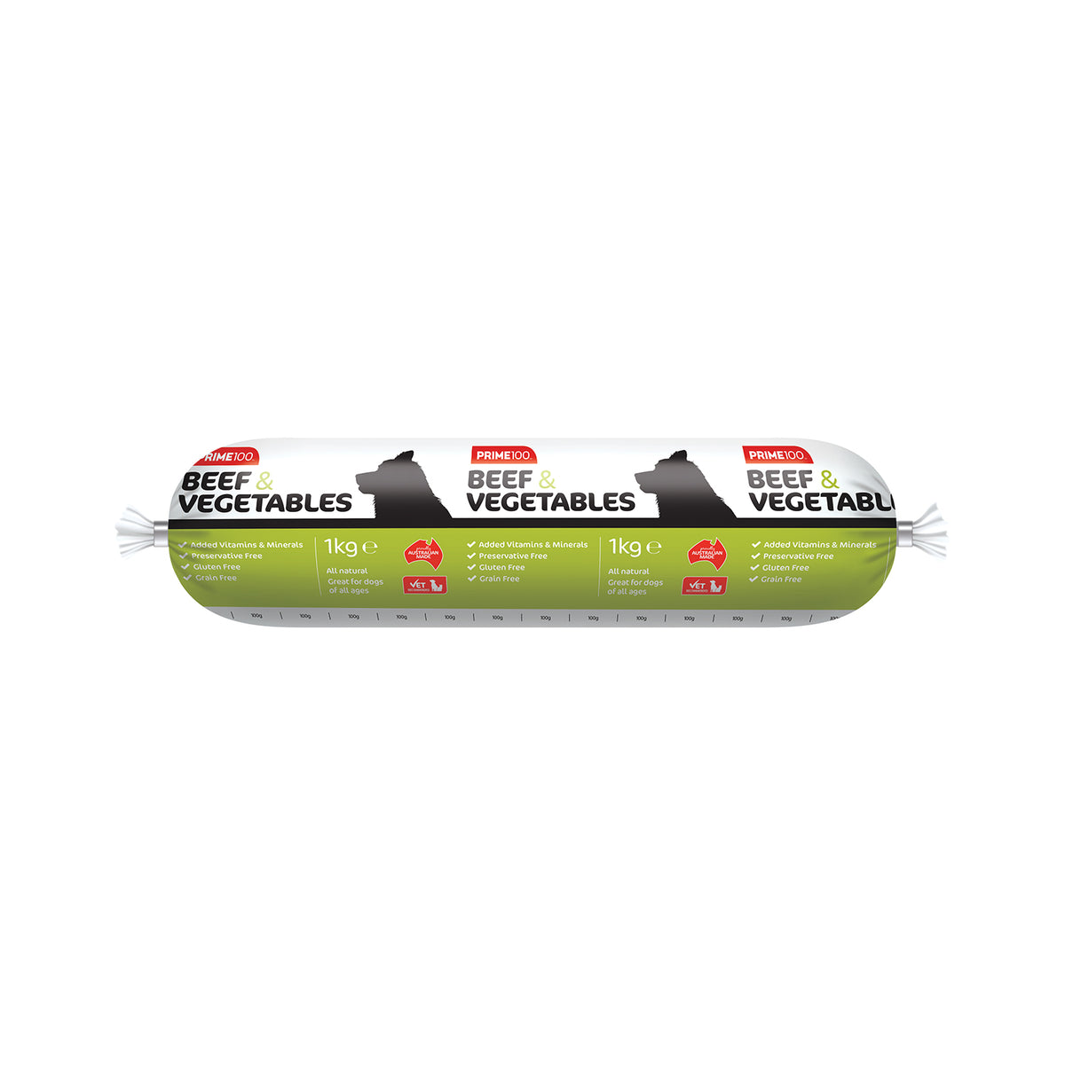 Cooked Roll Beef & Vegetable 1kg | Prime100